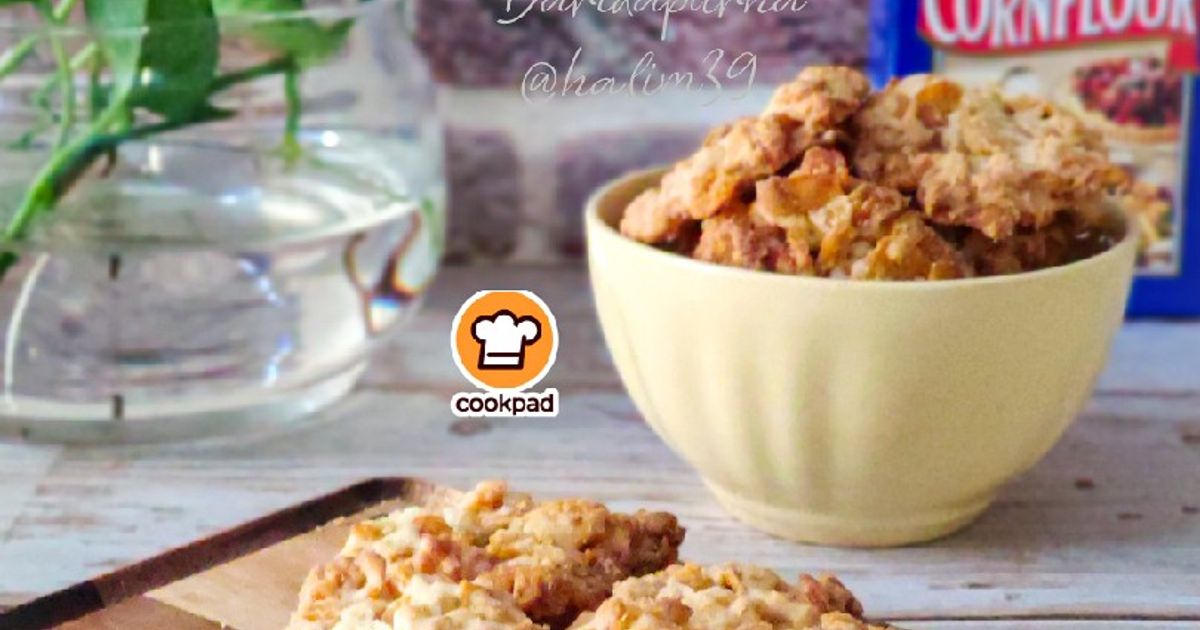 Resipi Biskut Cornflakes Crunchy (America) oleh ha.lim39 - Cookpad