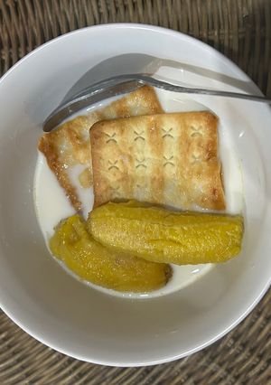 Resep Pisang Santan M. Zein Versi Buru Buru Tanpa Santan oleh Puti ...
