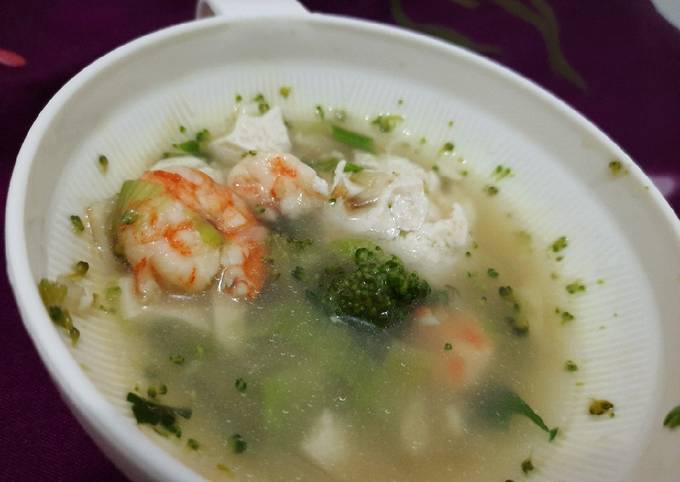 Resep Sup Udang (MPASI 1Years ++) oleh Um Khansa (Lara Permata Sari ...