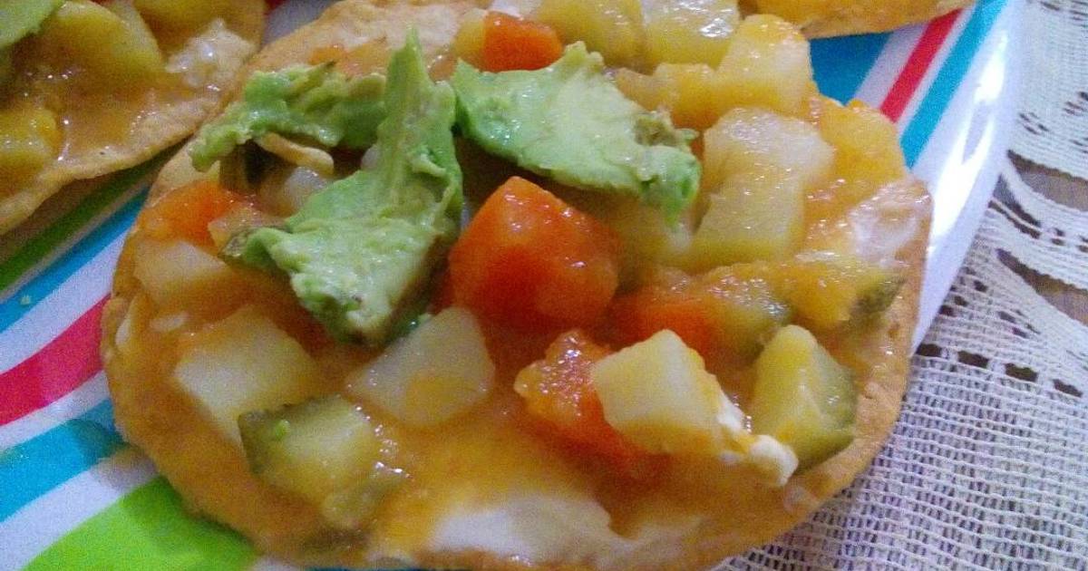 Tostada de verduras - 869 recetas caseras- Cookpad