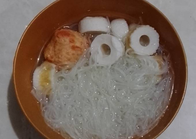 Resep Bihun kuah kaldu udang oleh Ani Brilian - Cookpad