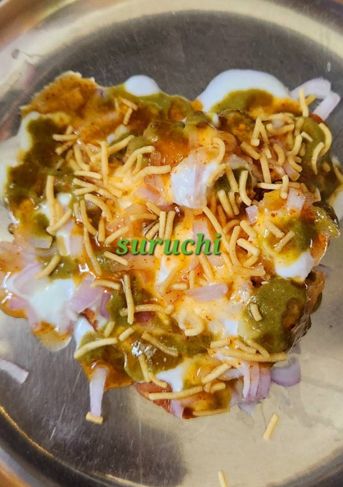 1 Minute Samosa Chat Recipe by Suruchi (Dr. Ruchi Sharma) - Cookpad