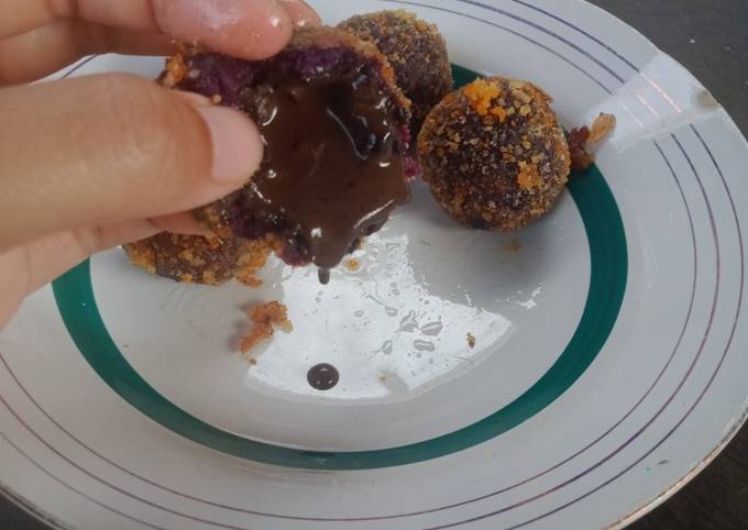Resep Bola-bola ubi ungu oleh Bunda Ara - Cookpad