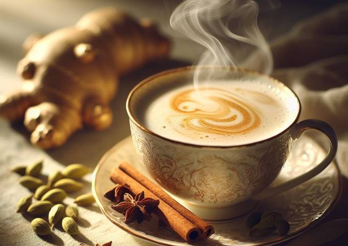 Ginger Milk Tea Recipe by world cuisine for all - Cookpad