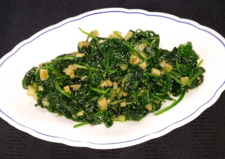 O meu esparregado de espinafres Receita por Rosa Santos - Cookpad