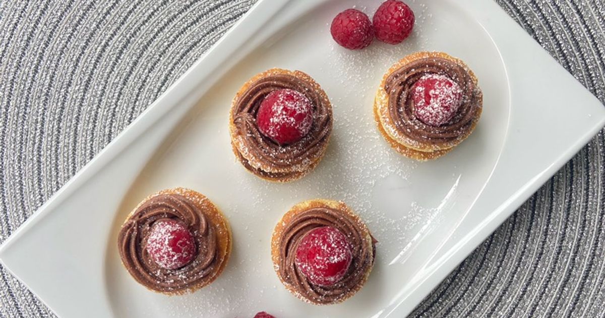 Málnás Csokis Piskóta Fészek | R U Z A receptje - Cookpad receptek