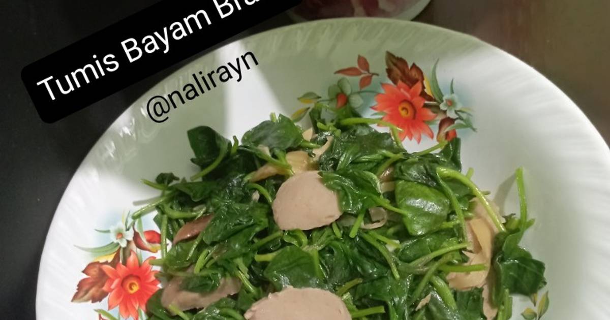 91 resep olahan bayam brasil enak dan mudah - Cookpad