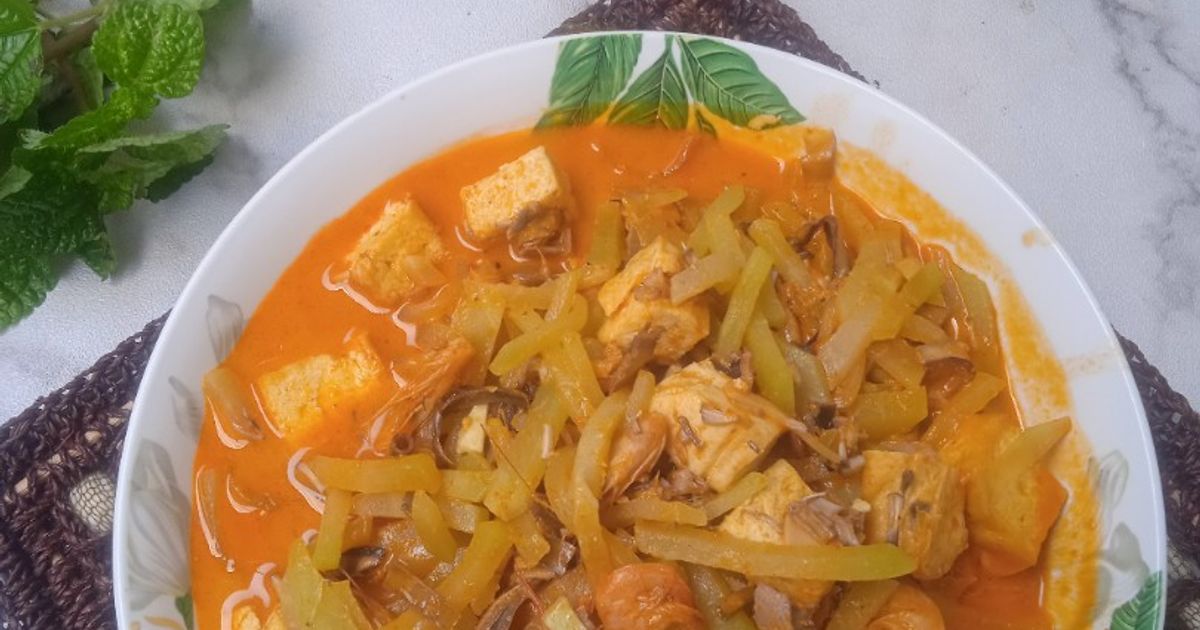 Resep gulai labu siam untuk anak rumahan enak dan mudah - Cookpad