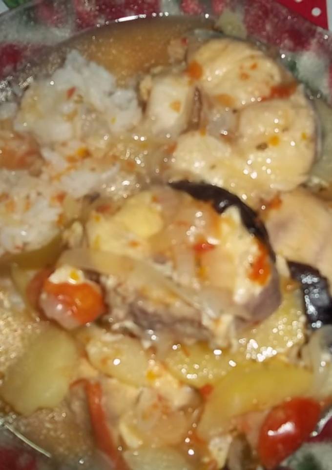 Chupín de pescado Receta de Cesar CEss- Cookpad