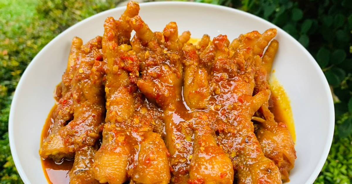 Resep Ceker Mercon Pedas & Simpel yang Bikin Nagih!