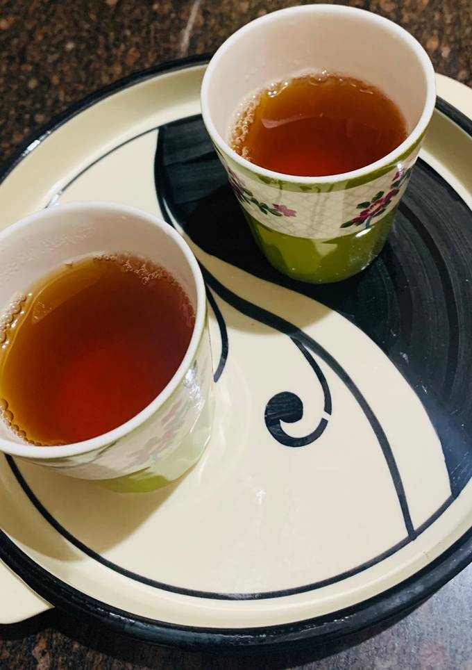 Ginger Basil tea Recipe by Swagatika - Cookpad