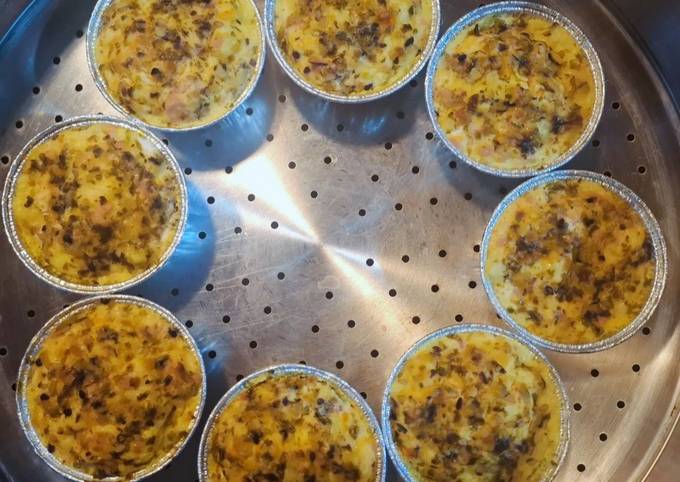 Resep Roti Kukus with Chicken Luncheon oleh Florencia Irena - Cookpad