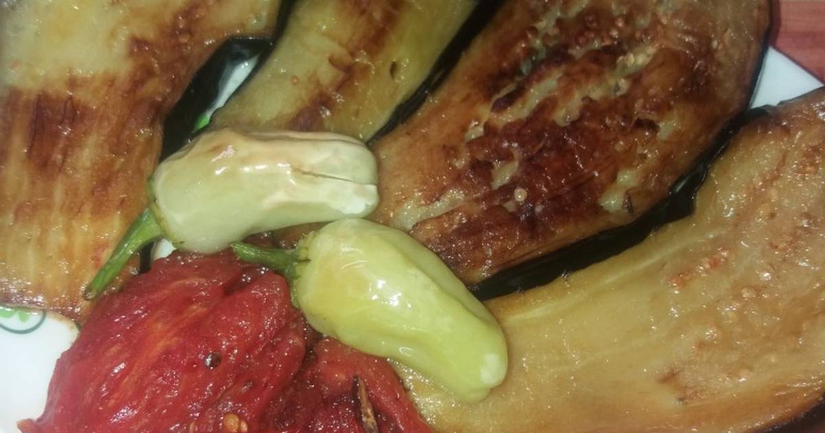 طريقة عمل باذنجان وطماطم على اصولها بطريقة سهلة وسريعة من oum asma - كوكباد