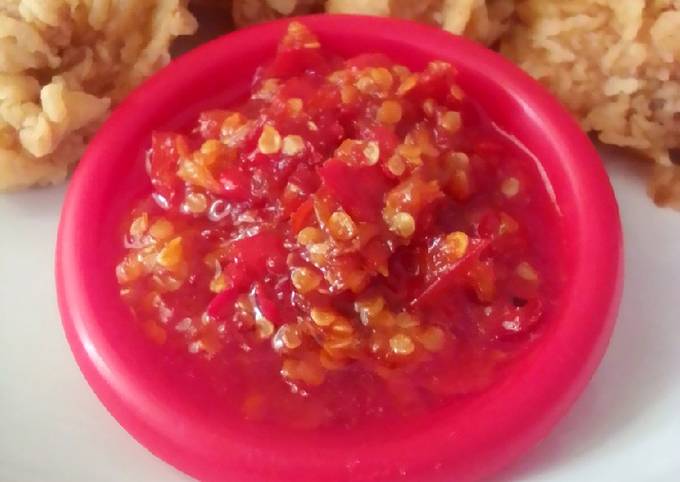 Resep Sambal Korek Oleh Rovita Naima Cookpad