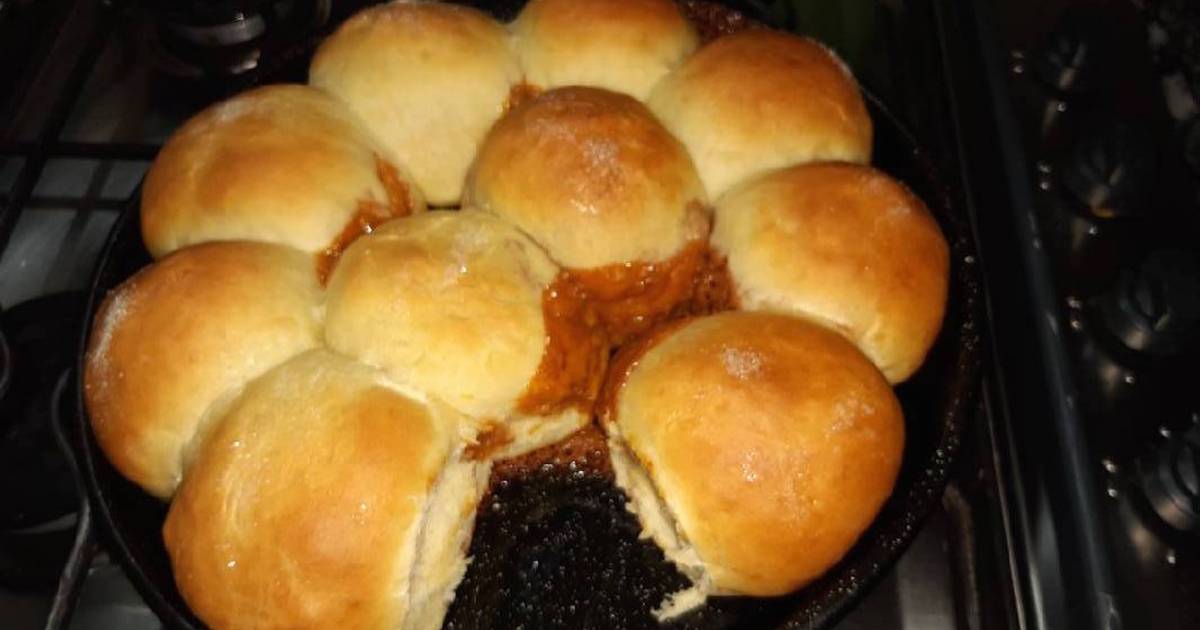 Bollo al horno con dulce de leche - 21 recetas caseras- Cookpad