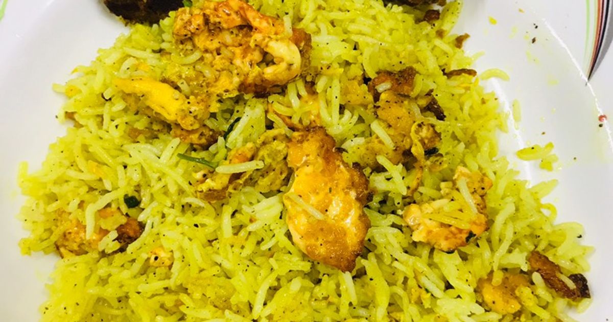 Egg Fried Rice With Shami Kababs !! Recipe by DROOLSOME MORSEL BY AFREEN WASEEM - Cookpad