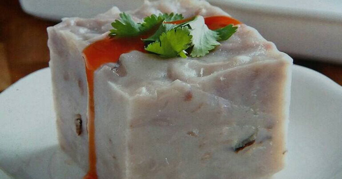 Taro Cake Recipe By Yvonne Chiu