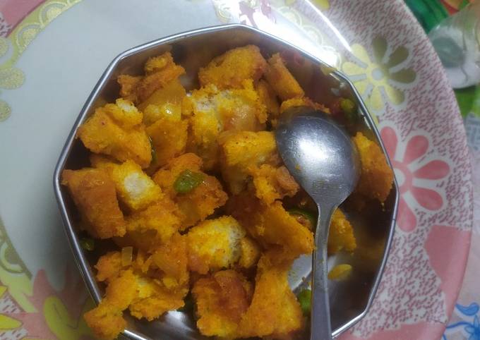 Pinky bhuptani દ્વારા રેસીપી ચટપટી બ્રેડ(Chatpati Bread Recipe in ...