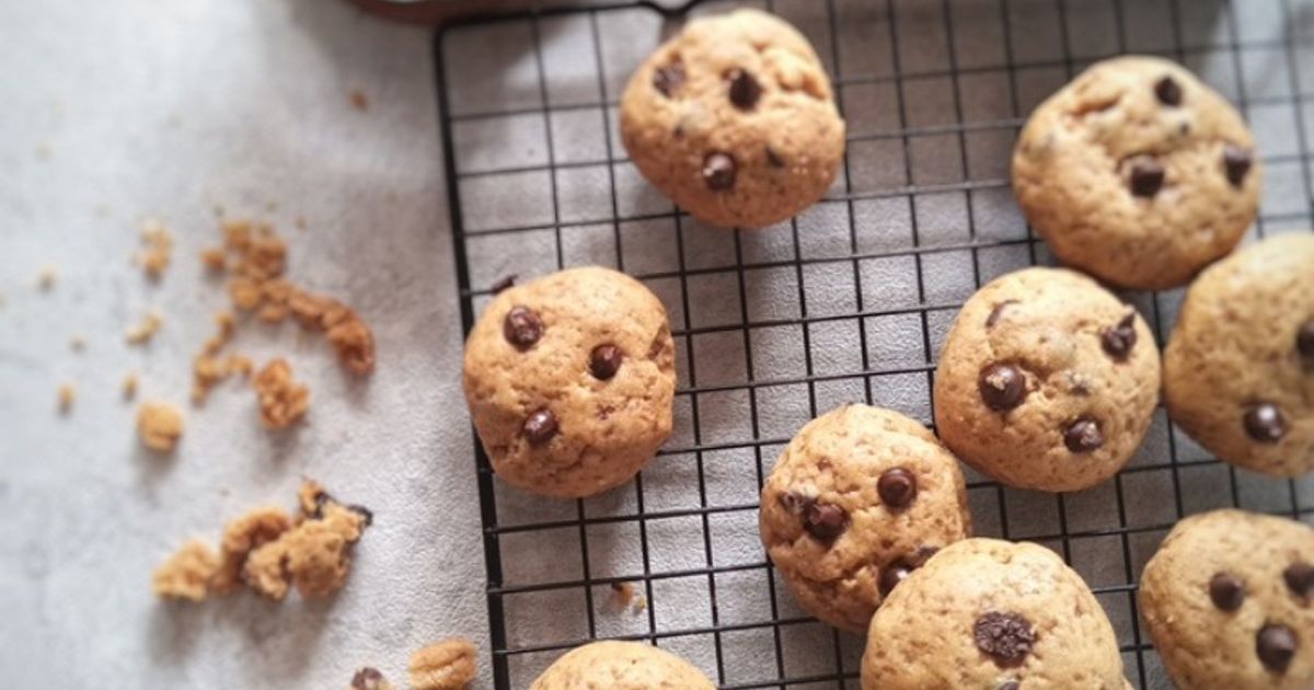 Resep 339.Soft Chewy Cookie Chocochip oleh Selvia oktaviani - Cookpad