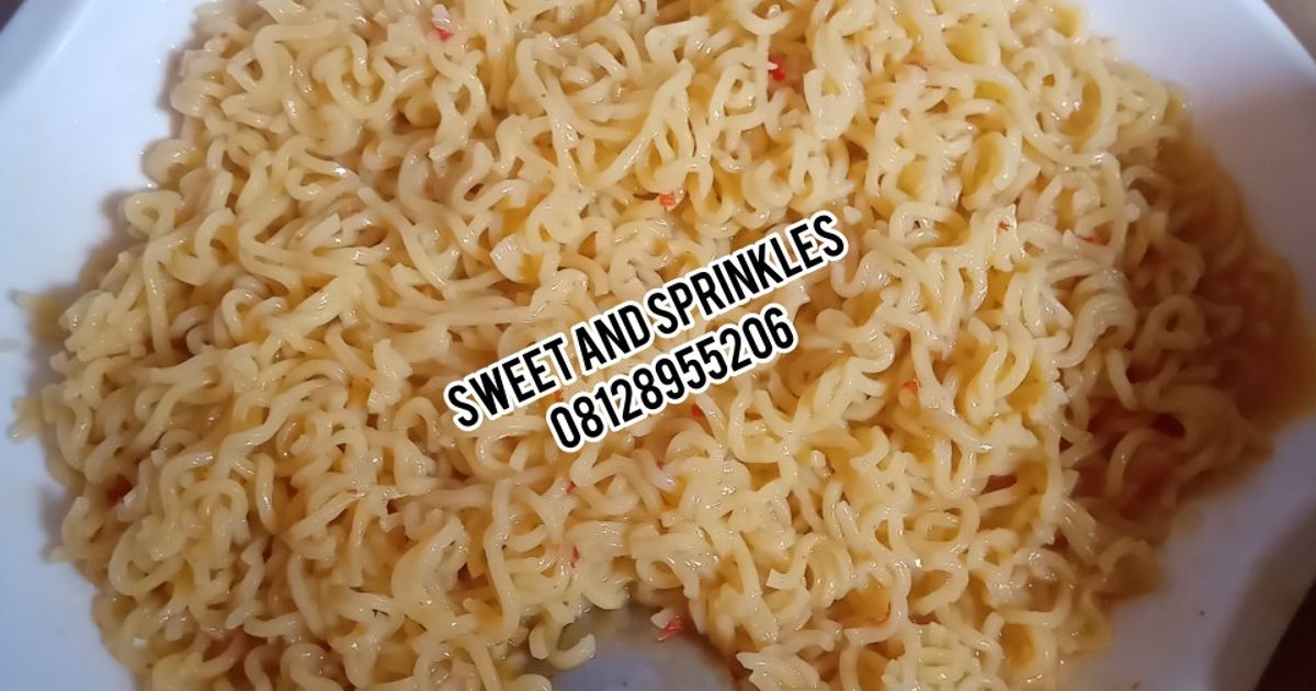 Indomie Recipe By Sweet N Sprinkles(lady Sheee)