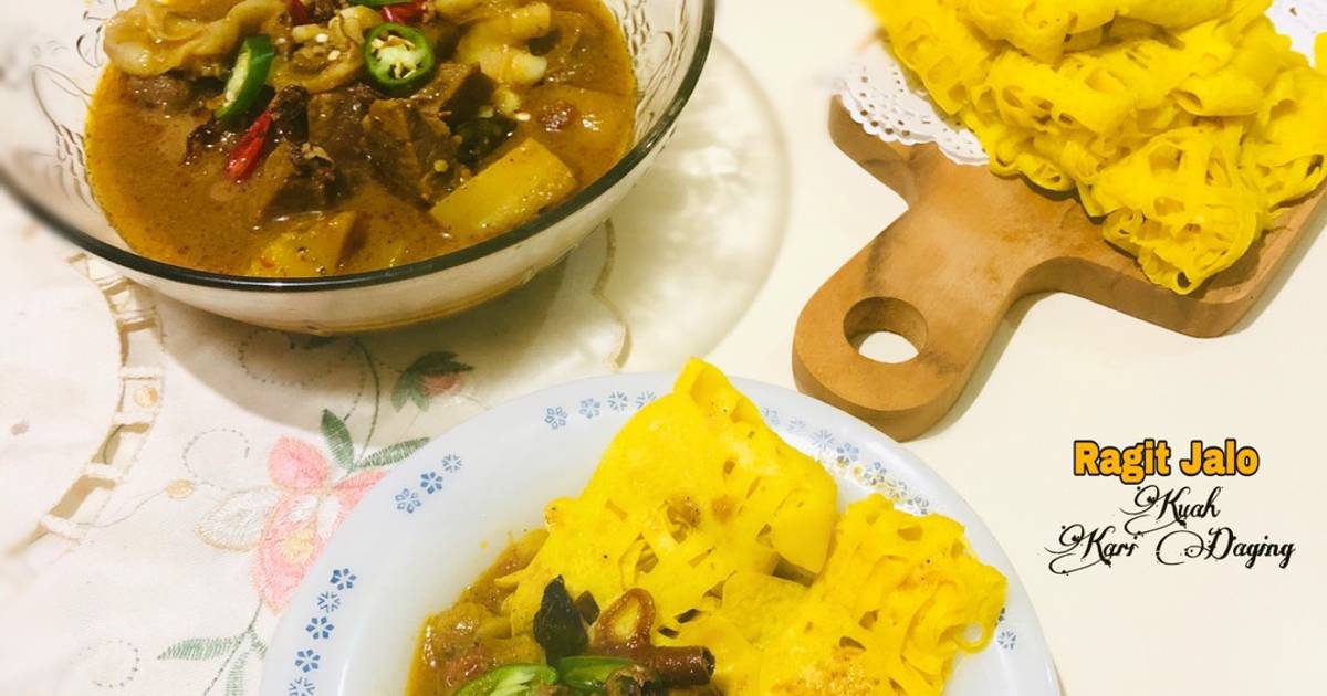 Resep Ragit Jalo Kuah Kari Daging Khas Palembang oleh Yoes - Cookpad