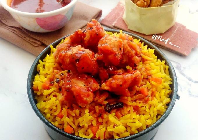 Resep Rizo Rice Bowl ala KFC Arabia oleh Noof's Kitchen - Cookpad