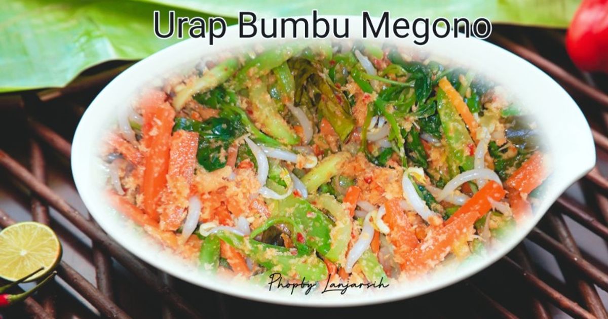 Resep Urap Bumbu Megono oleh Lanjarsih/Mama Fifian ( MasakanRumahan ...