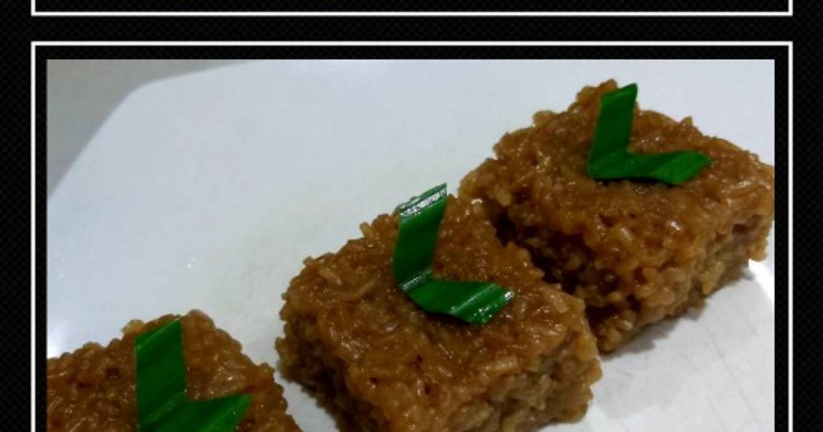 Resep Wajik Ketan Gurih oleh Marsaulina Pasaribu - Cookpad
