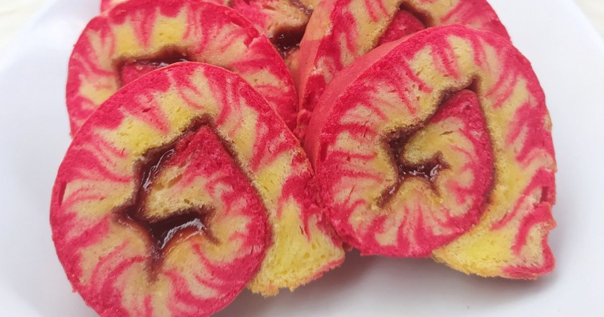 Resep Hurricane Swiss Roll Cake (Bolu Gulung) Metode All In One oleh ...