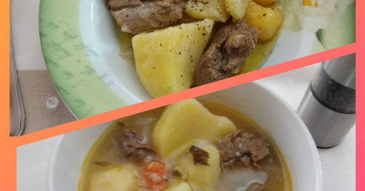 Γίδα βραστή με σούπα Αντώνης Συνταγή από τον/την antonismavro - Cookpad