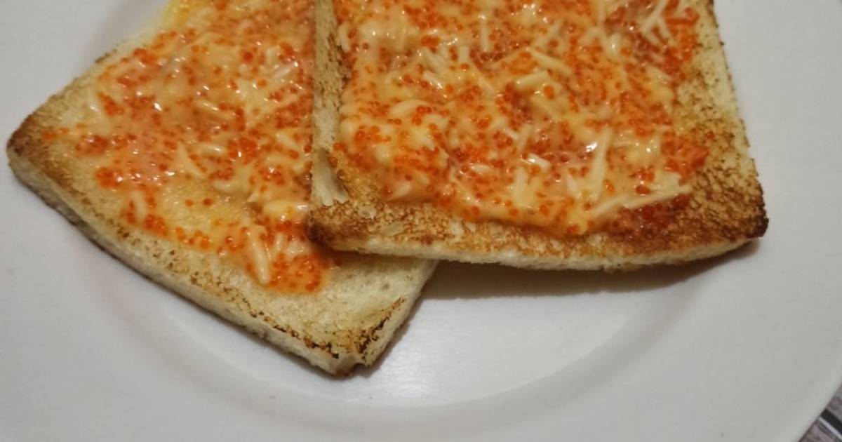 Resep Roti panggang tobiko oleh Erni dwip - Cookpad