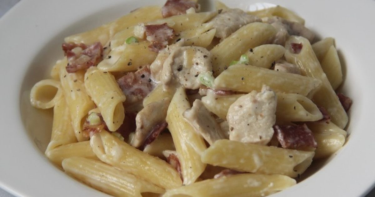 Resep Bacon Creamy Pasta oleh Giovanni Euodia - Cookpad