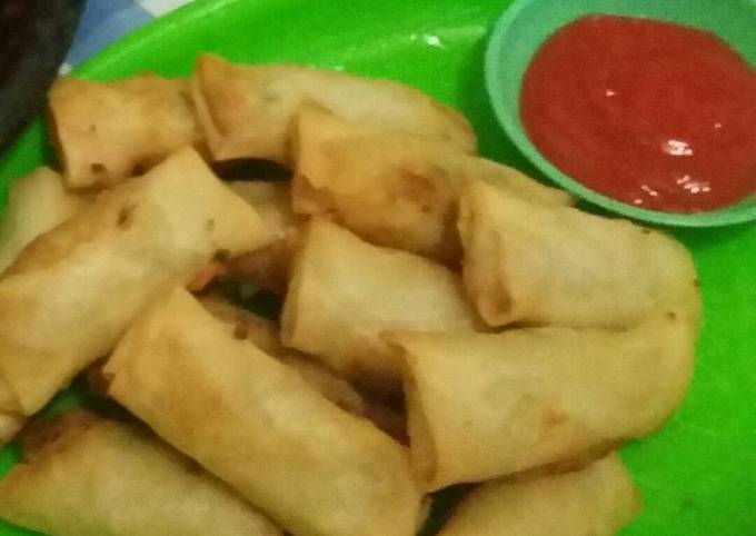 Resep Lumpia mini oleh Sandy||p4wo3n_ko3 - Cookpad