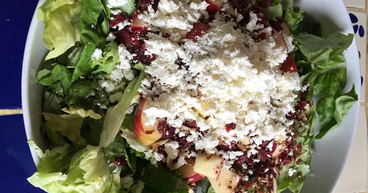 Ensalada De Lechuga Queso Y Almendras 84 Recetas Caseras Cookpad