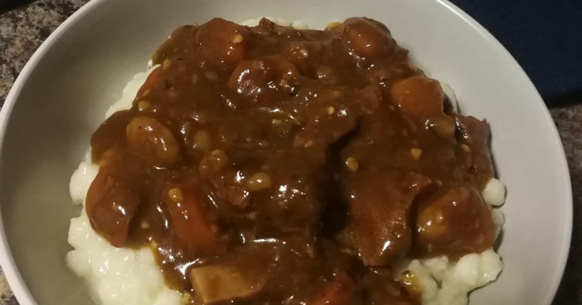 Samp And Beef Stew Recipe by Ntuntu - Cookpad