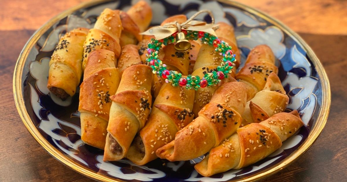 Beef And Red Beans Samosa Recipe by Aunty Eiko's international cuisine ...