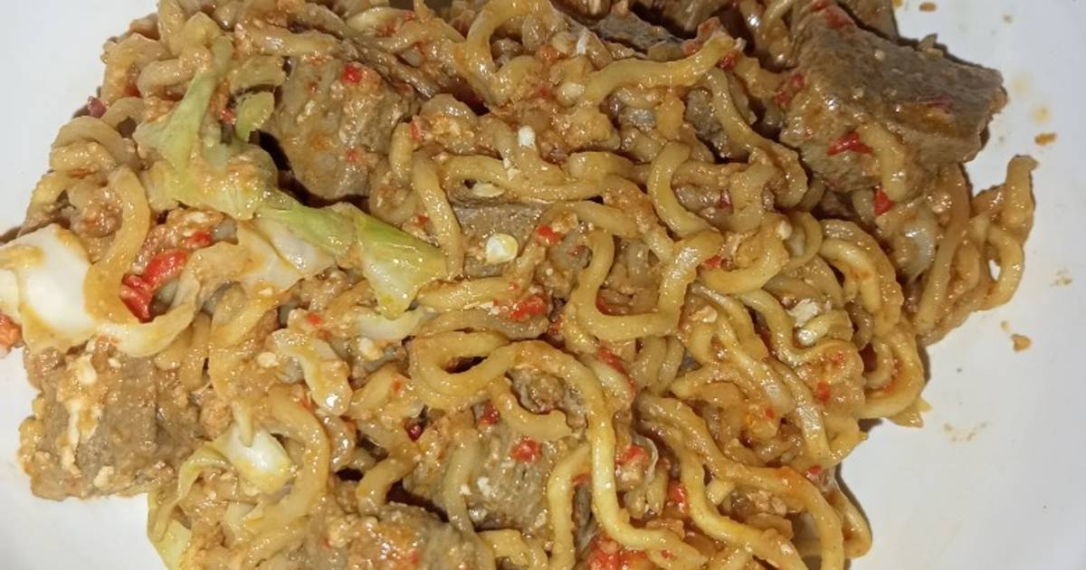 Resep Mie goreng hati sapi oleh Nelly Suryani Noviandri - Cookpad