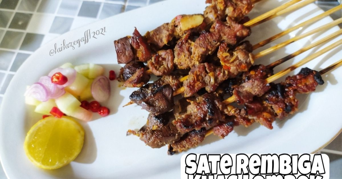 Resep Sate Rembiga Khas Lombok oleh Lailazegaff - Cookpad