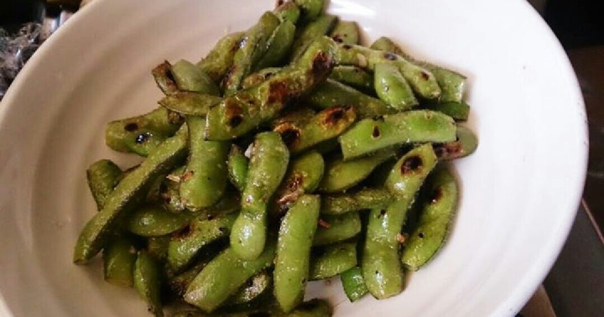 Addictive Grilled Edamame Recipe By Oaking