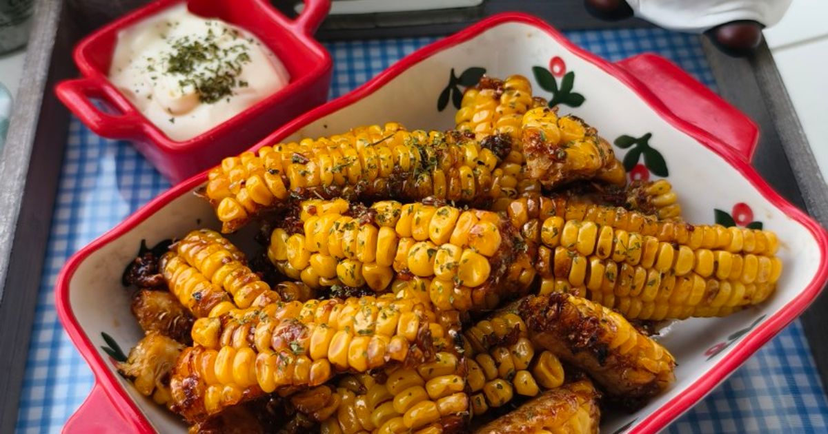 Resep garlic butter corn rumahan enak dan mudah - Cookpad