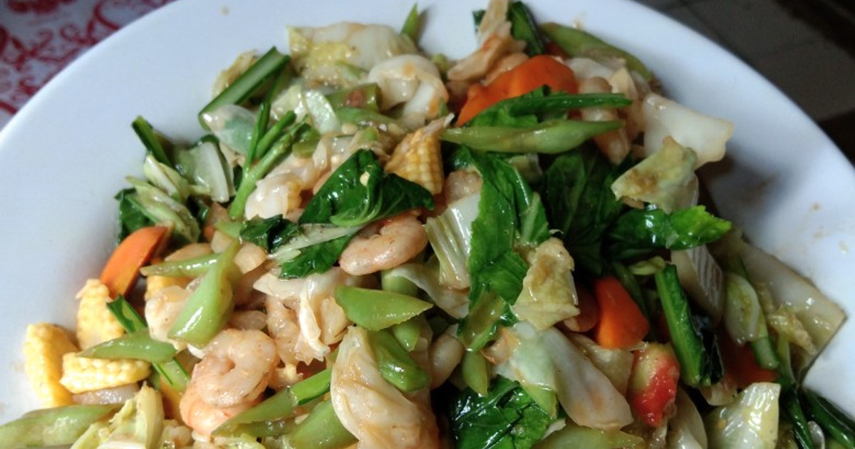 Resep Cap Cay Udang oleh Ade Melfy - Cookpad