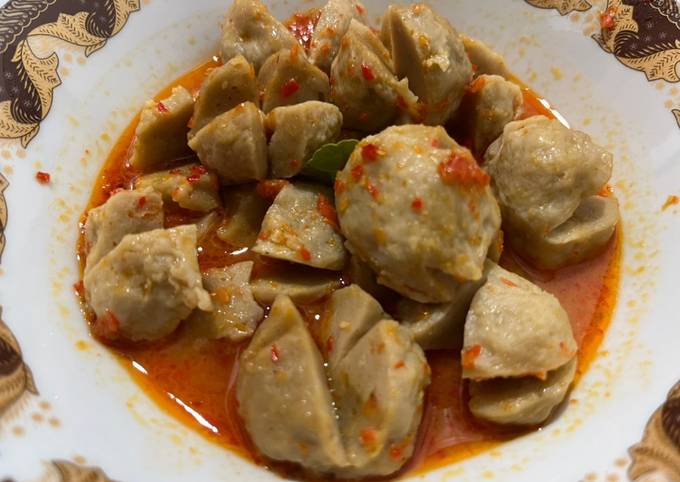 Resep Bakso Kuah Pedas oleh Ummu HZN - Cookpad