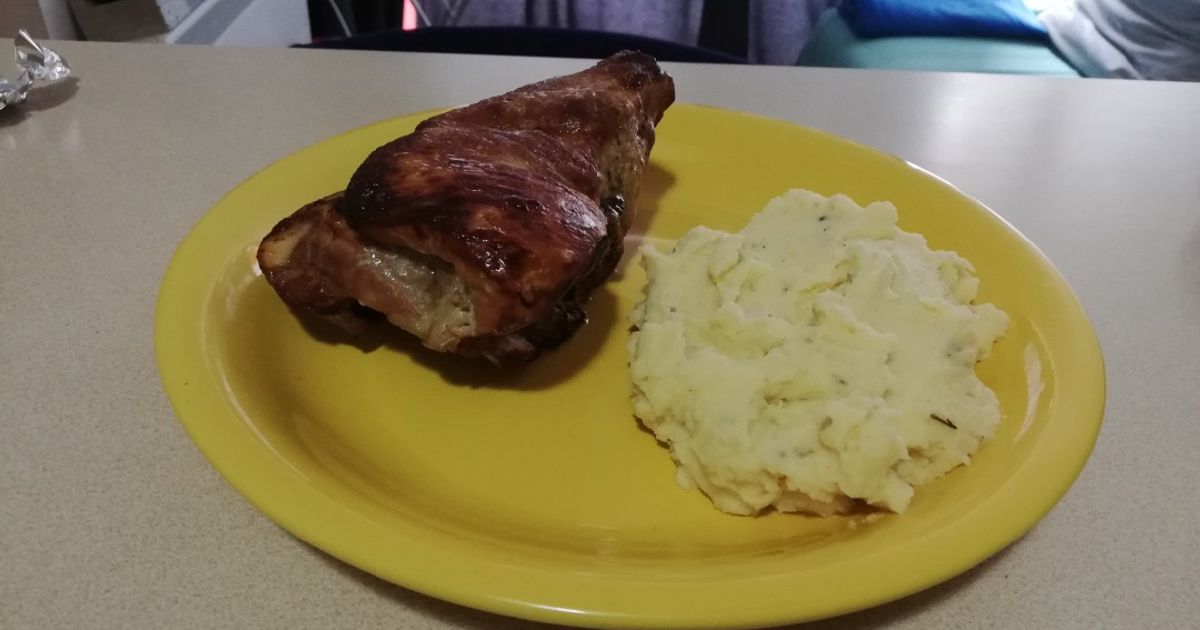 Costillar De Cerdo Al Horno Con Puré De Patatas Receta de Miguel García ...