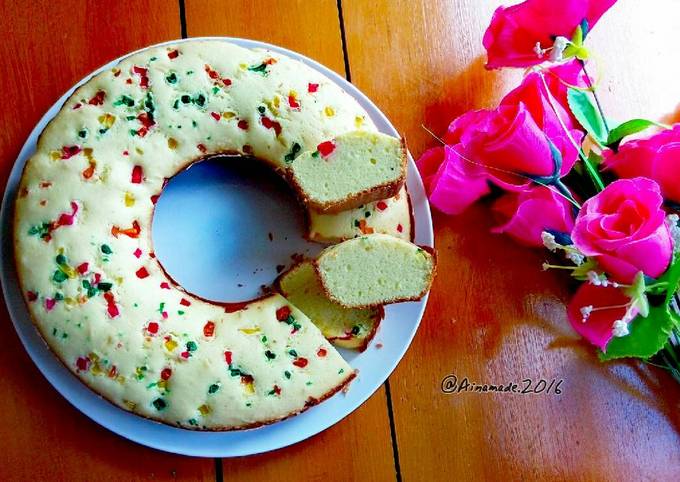 Resep Simple Cake Sukade oleh Airin (Ummu Aina) - Cookpad