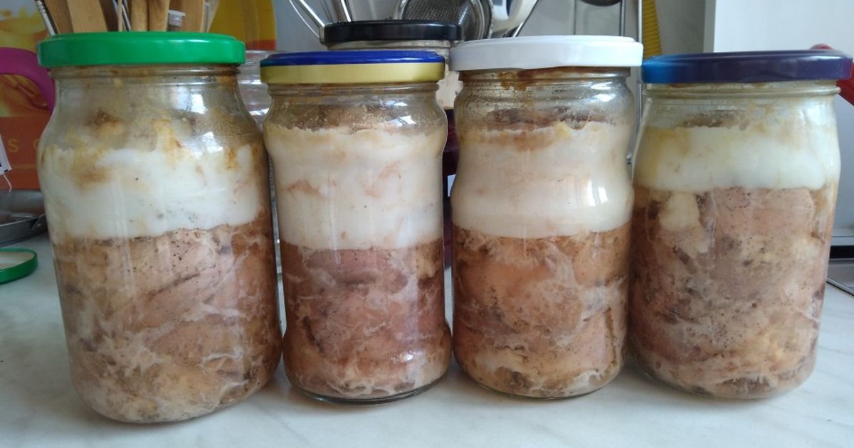 Húskonzerv Házilag, Tartósítószer Nélkül | Péter Rozália receptje ...