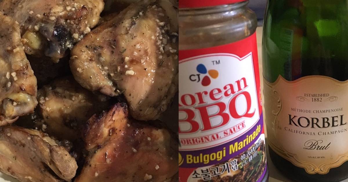 Pollo Horneado en Champagne y "Bulgogi" Receta de Alheniel (LAB Humo y ...