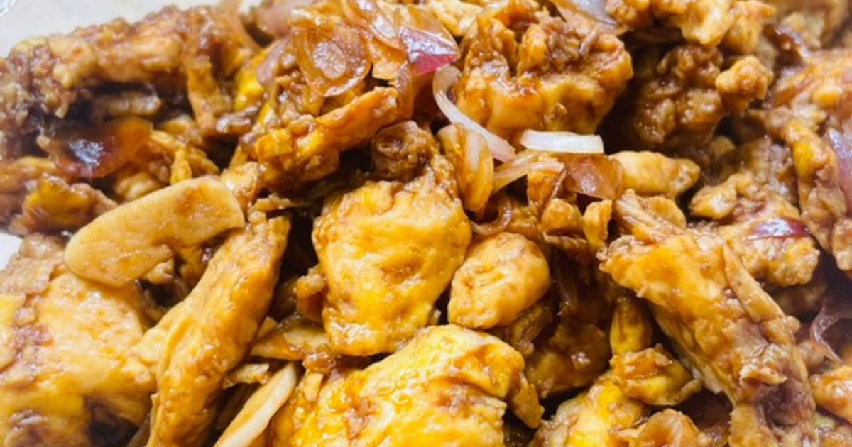 Resep Telur orak arik kecap oleh Nanda - Cookpad