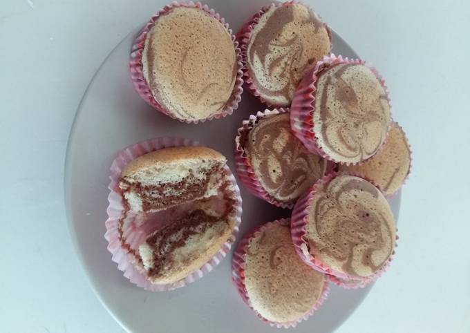 Resep Marmer Cupcakes oleh phebe - Cookpad