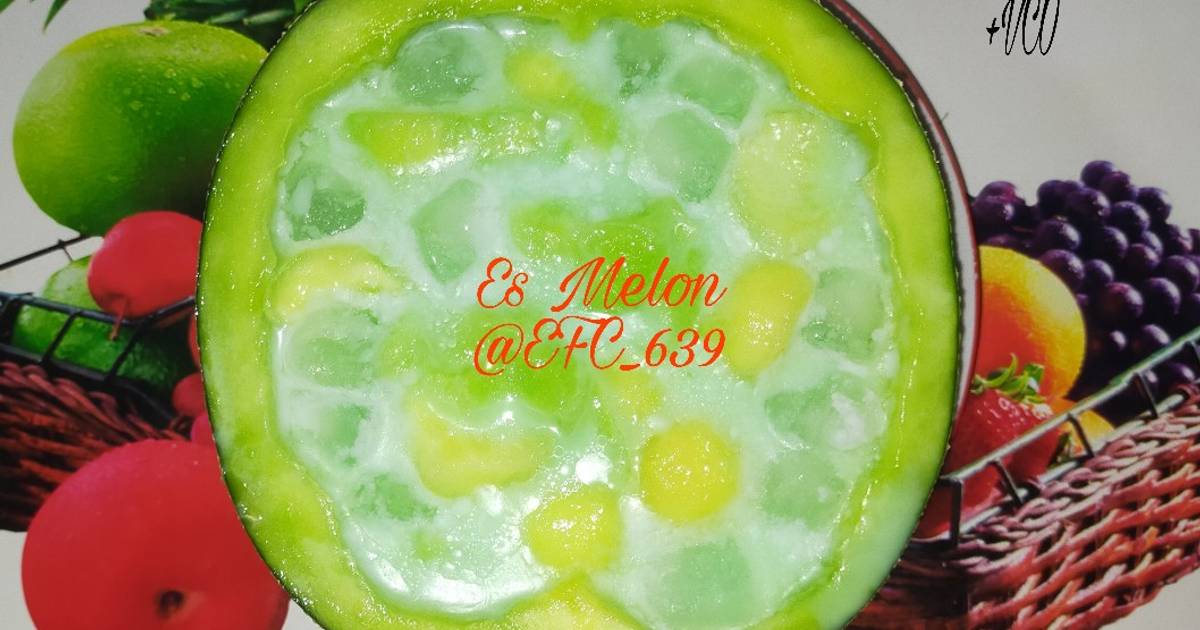 151 resep es melon creamy enak dan mudah - Cookpad
