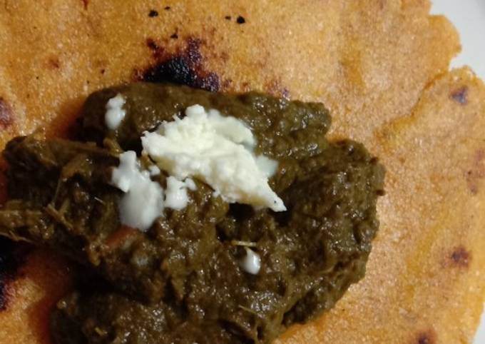 Makki ki roti Recipe by dady's doll - Cookpad